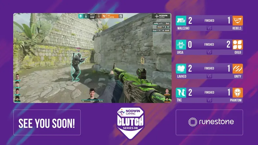 Lavked vs. UNiTY at NODWIN Clutch Series 8 Closed Qualifier | HLTV.org