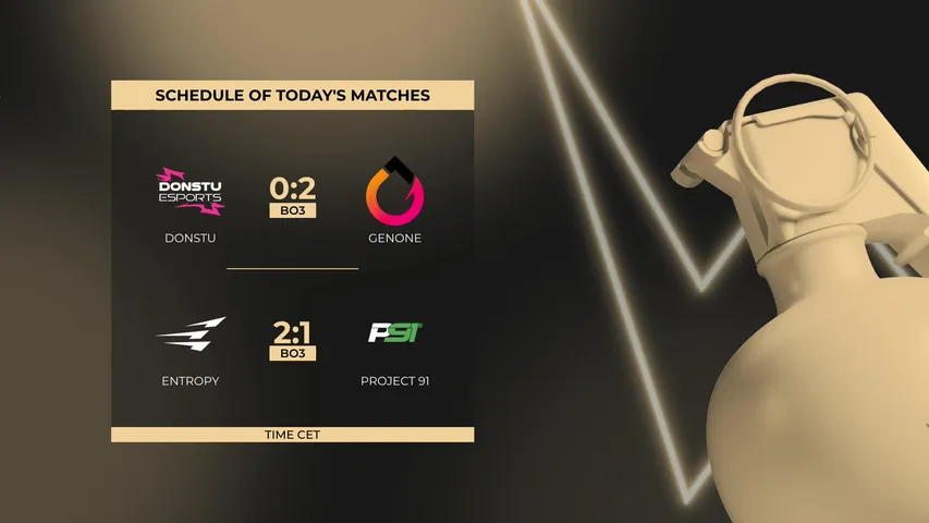 Project 91 vs. Entropy at European Pro League Series 7 Closed Qualifier ...