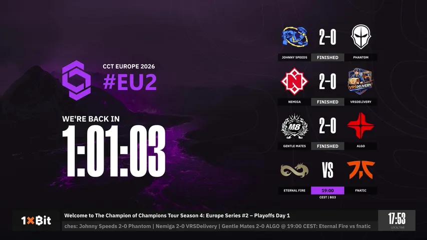 Gentle Mates vs. ALGO at CCT 2026 Europe Series 2 | HLTV.org