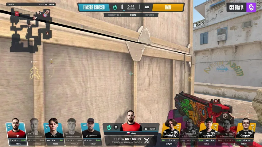 1win vs. Fingers Crossed at CCT Season 3 Europe Series 14 | HLTV.org