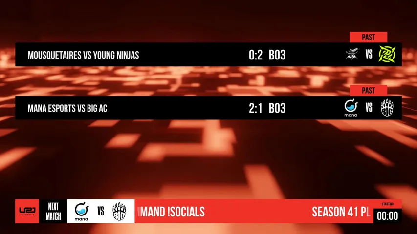 BIG Academy vs. MANA at United21 League Season 41 | HLTV.org