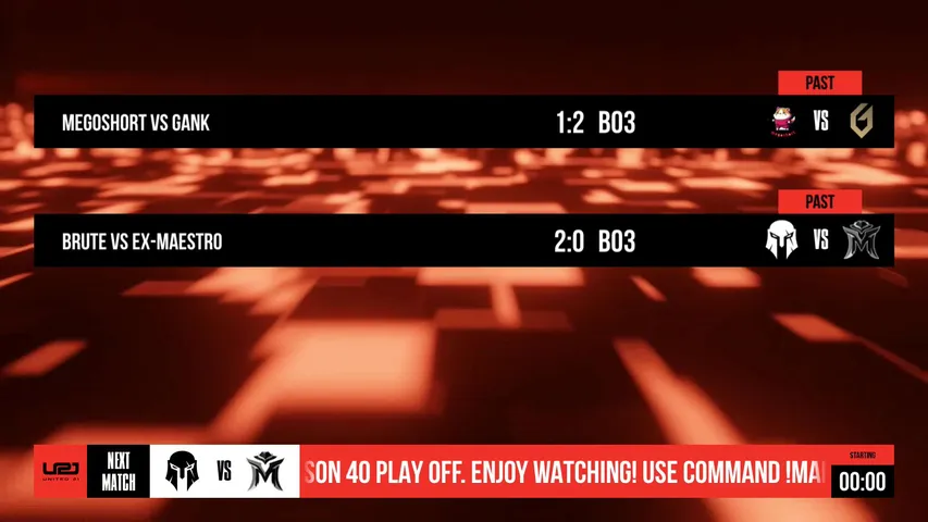 BRUTE vs. ex-Maestro at United21 League Season 40 | HLTV.org